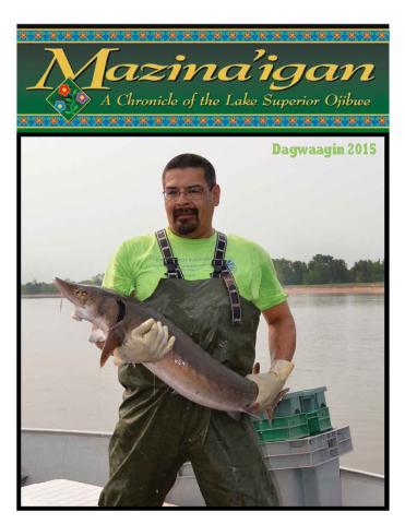 2015 Dagwaagin (Fall) Mazina'igan | Great Lakes Indian Fish & Wildlife ...